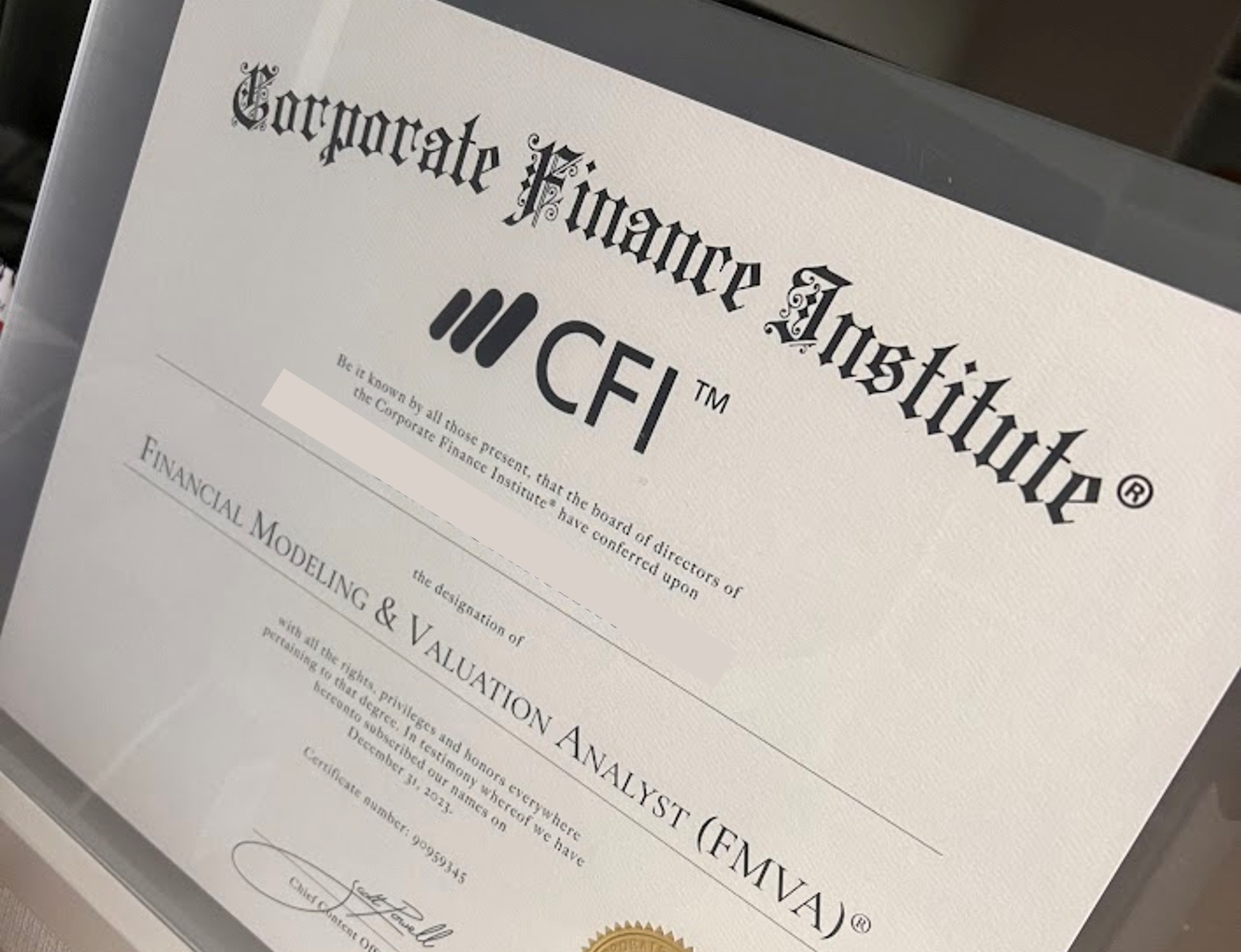 USCPAにおすすめのCPE：CFIのFinancial Modeling Valuation Analyst (FMVA) | USCPA ...